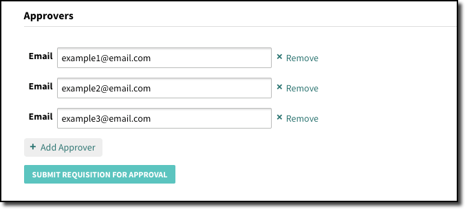 Advanced Approval Options